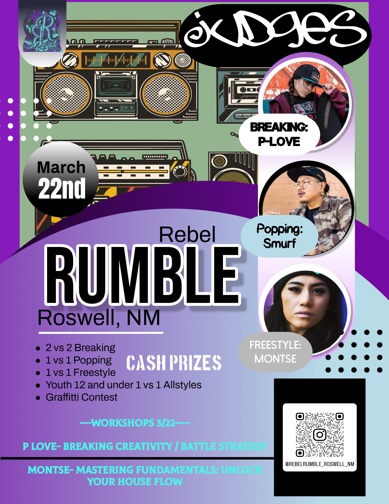 The Rebel Rumble 2 Dance Competition and Workshops